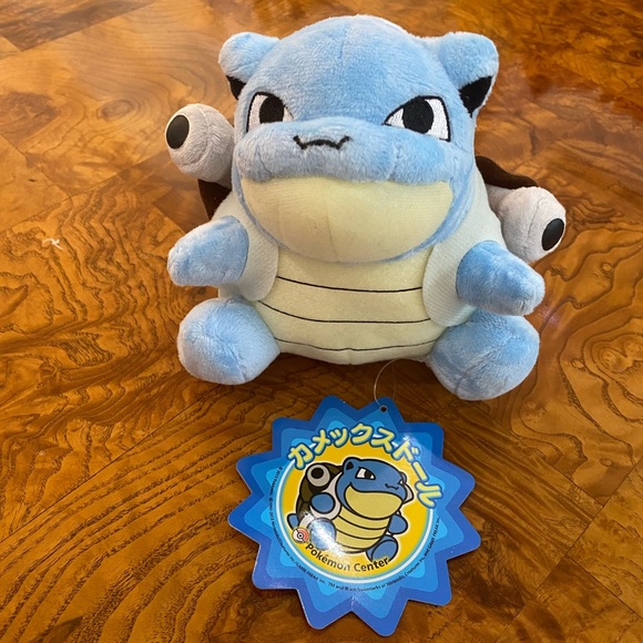 Pokemon | Toys | Nwt Blastoise Plushie From Official Pokmon Center In ...